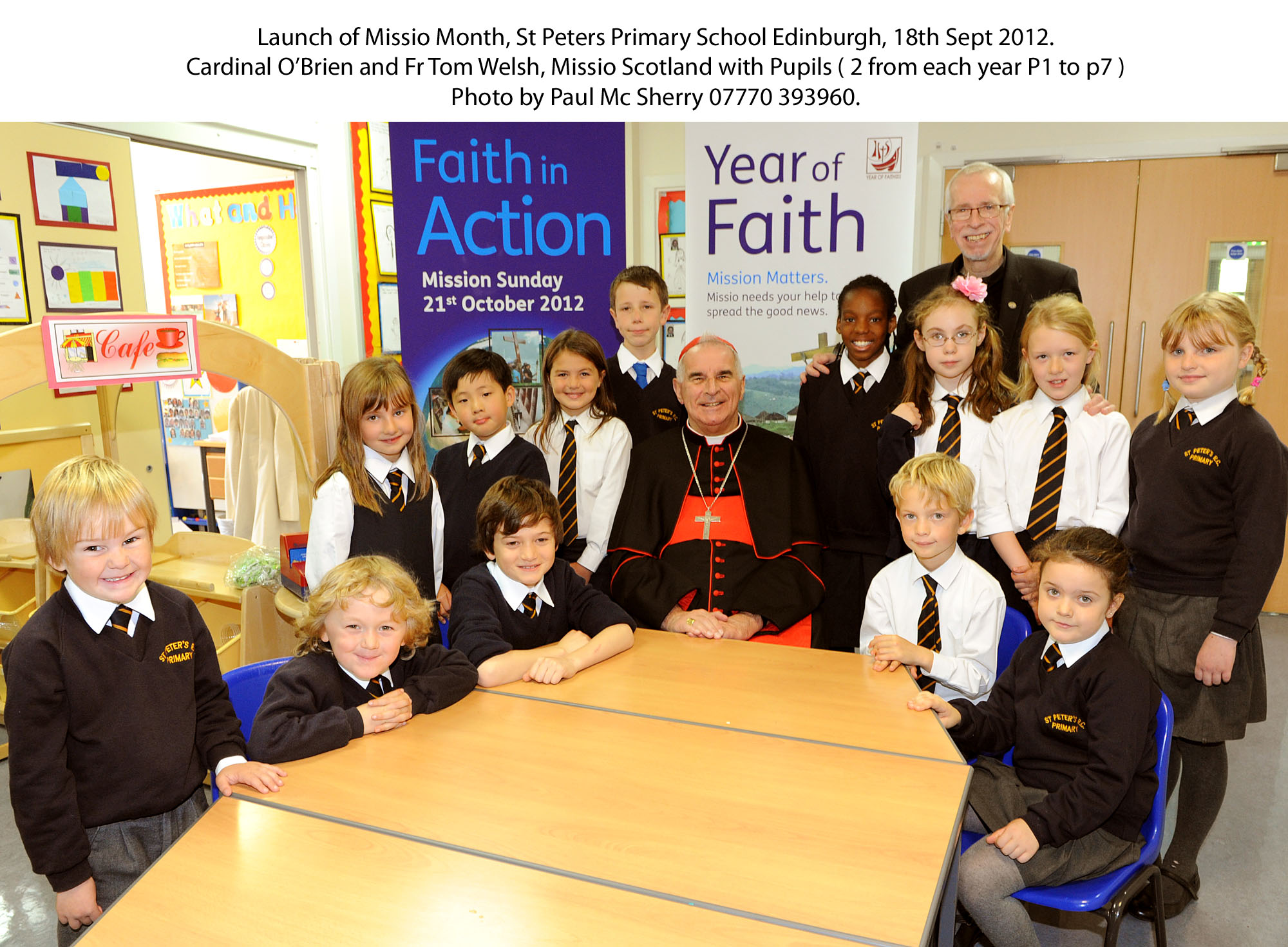 Launch of Mission Month | Scottish Catholic Education Service | SCES